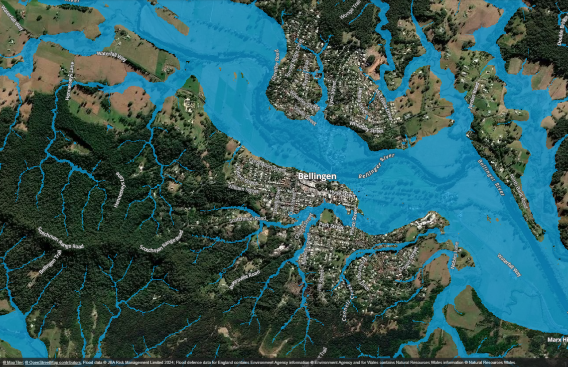 Bellingen Large-Scale Flood Mapping - JBP